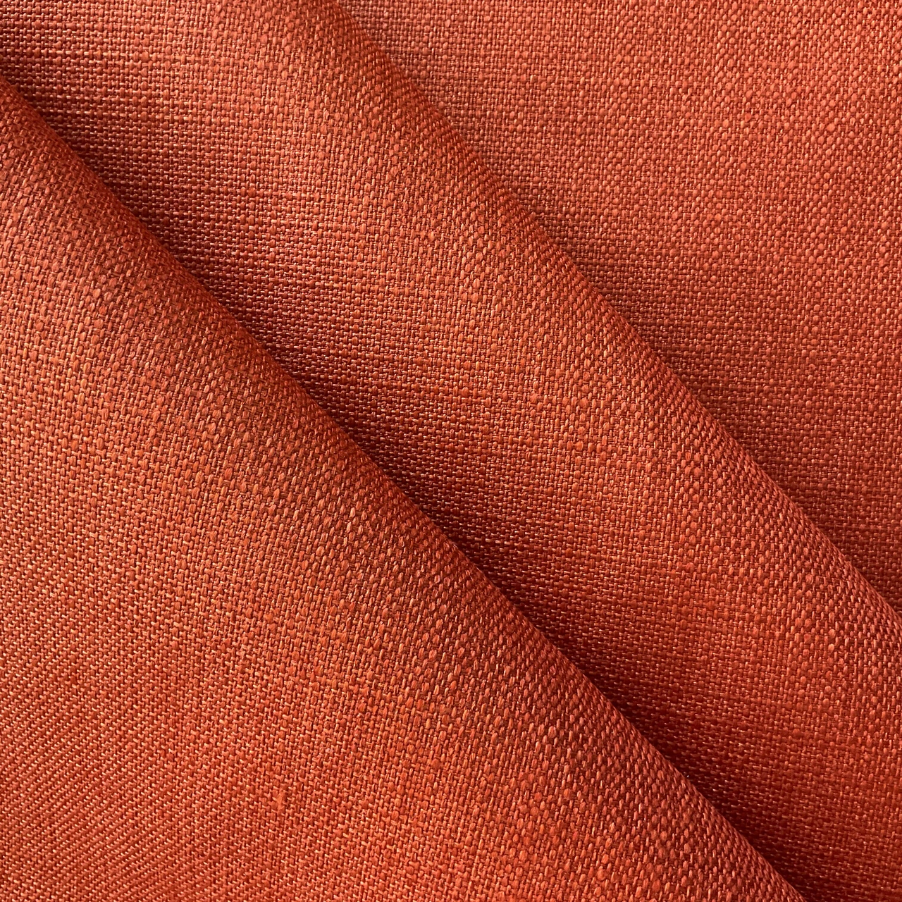 Rust Orange Basketweave | Upholstery Fabric | Heavyweight / Ultra ...