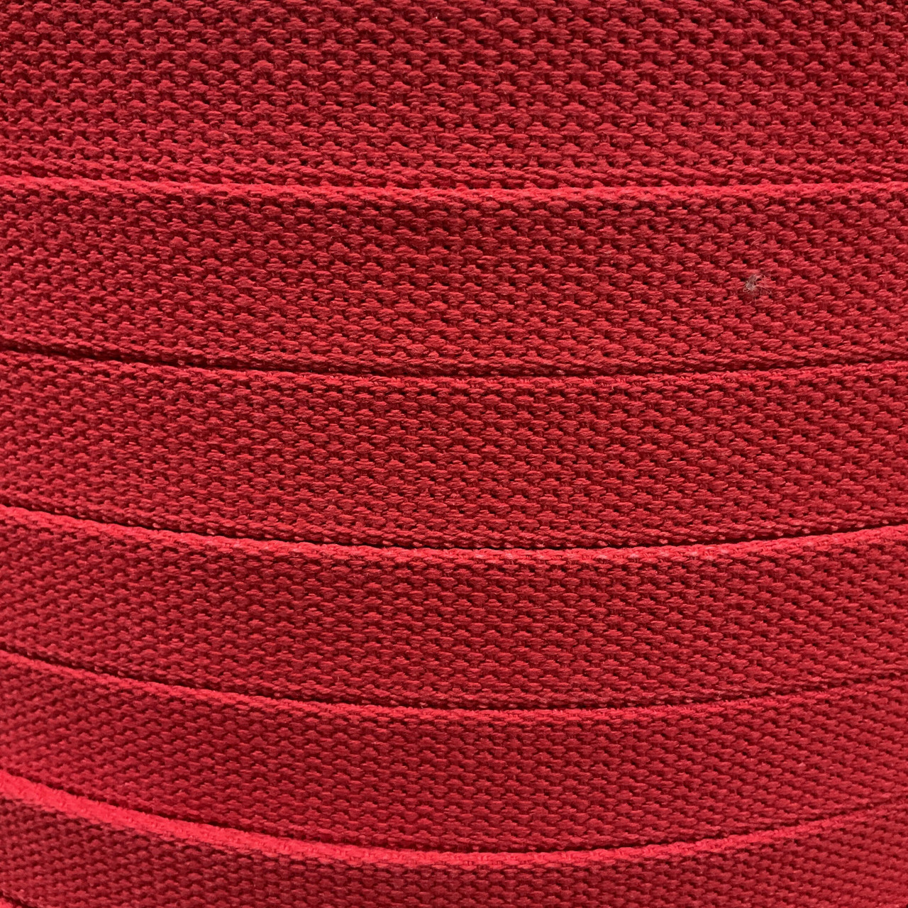 1 Inch Red Extra Heavyweight Cotton Webbing | Cotton Bag Strap | By The ...