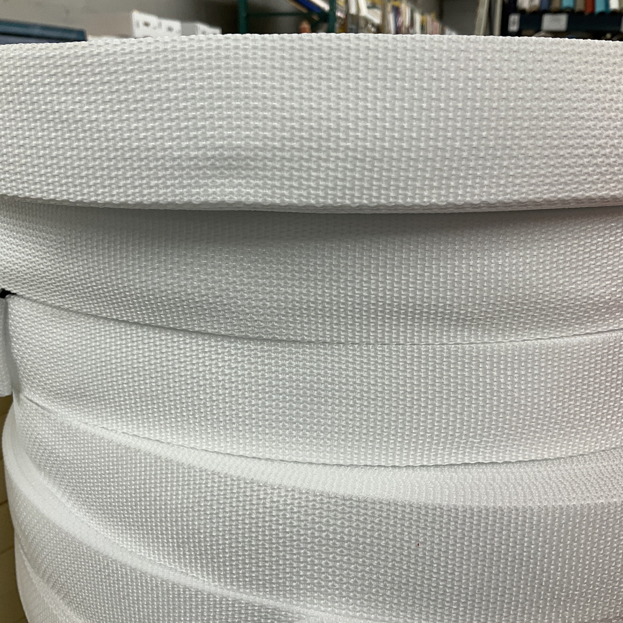 1.5 Inch White Lightweight Polyster Webbing / Binding / ediging / Trim ...