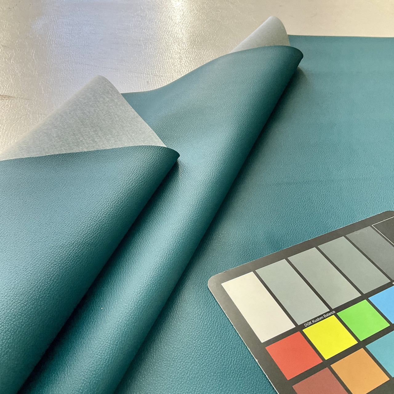 Nassimi Impulse in Adriatic / Teal | Premium Upholstery Vinyl ...
