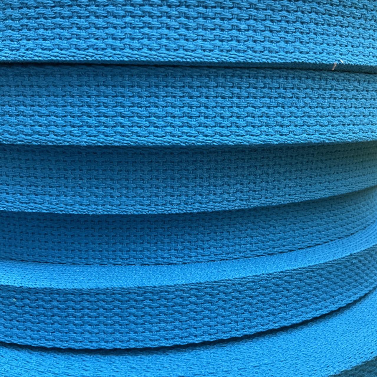 1 INCH Turquoise Light Weight Cotton Webbing / Bag Straps / Edging | By ...