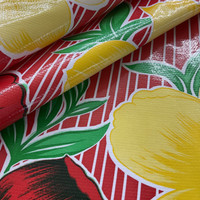 Oilcloth Fabric | Waterproof Printed Oil Cloth for Curtains & Home Use