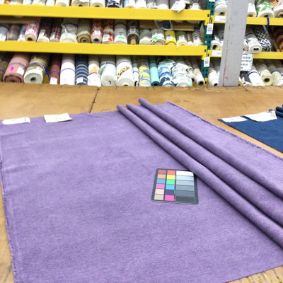 Purple Microfiber Fabric | Medium weight Upholstery | 54" Wide | By the ...
