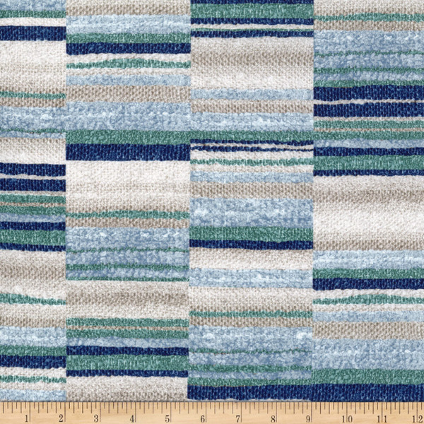 Modern Coastal Tatum Twill Ocean Blue | Medium Weight Twill Fabric ...