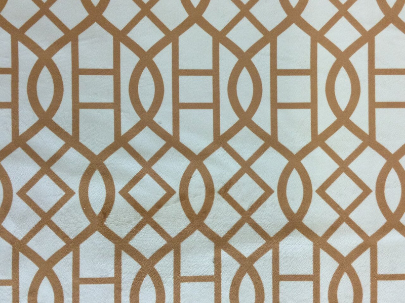 Brown Lattice Fabric - Fabric Warehouse