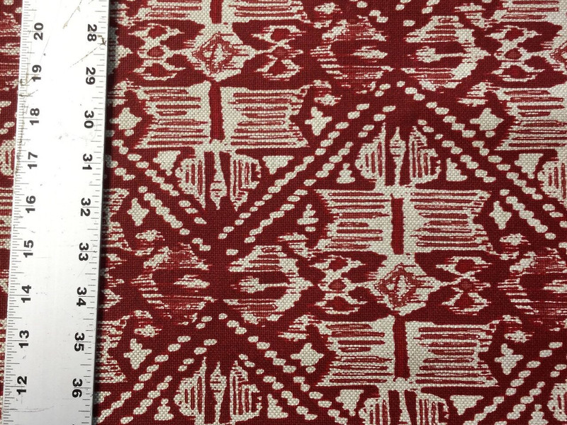 Red Modern Fabric - Fabric Warehouse