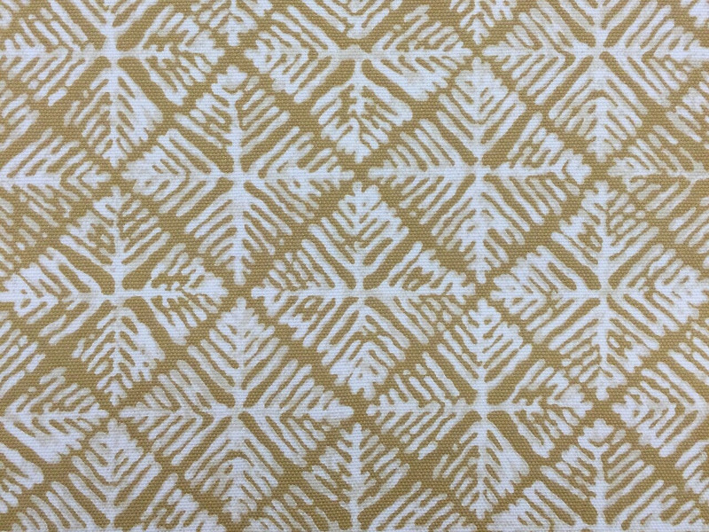 Gold Batik Fabric - Fabric Warehouse