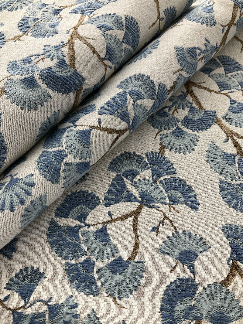 Ying Asian Tree Jacquard River | Medium/Heavyweight Jacquard Fabric ...
