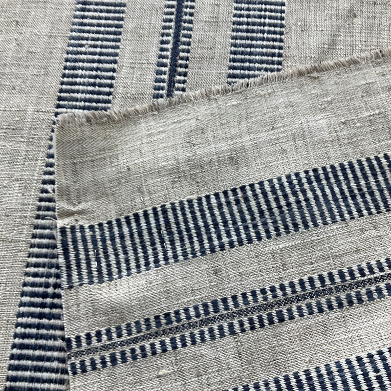 tfa Double Issue Slub Woven Indigo | Heavyweight Woven Fabric | Home ...
