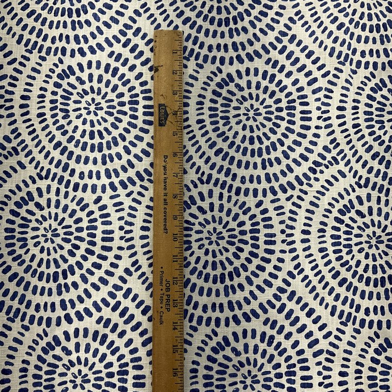 Premier Prints Into The Wild Cecil Slub Canvas Commodore Blue | Medium ...