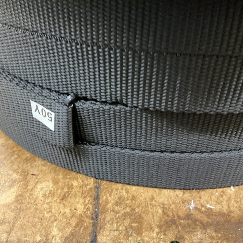 1 Inch Black HEAVY Polyester Webbing / binding / Bag Strap | By The ...
