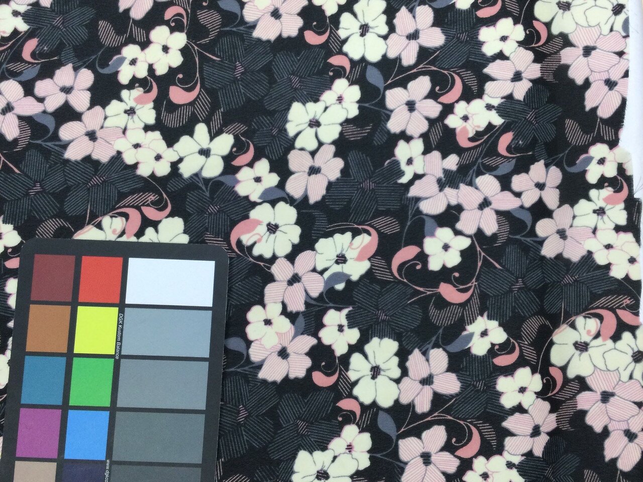 Black Spring Fabric - Fabric Warehouse