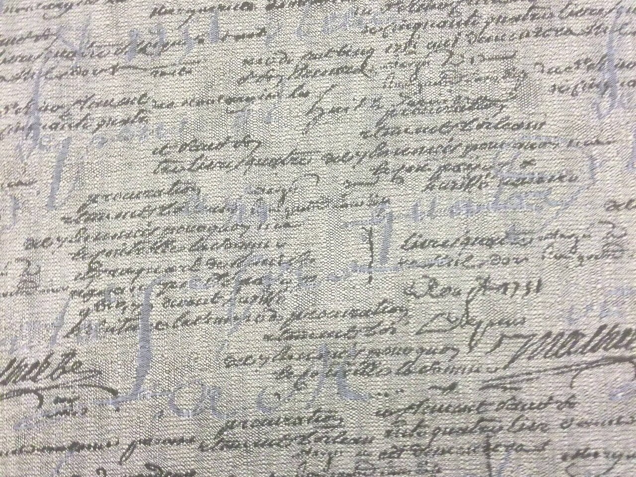 Script Upholstery Fabric - Fabric Warehouse