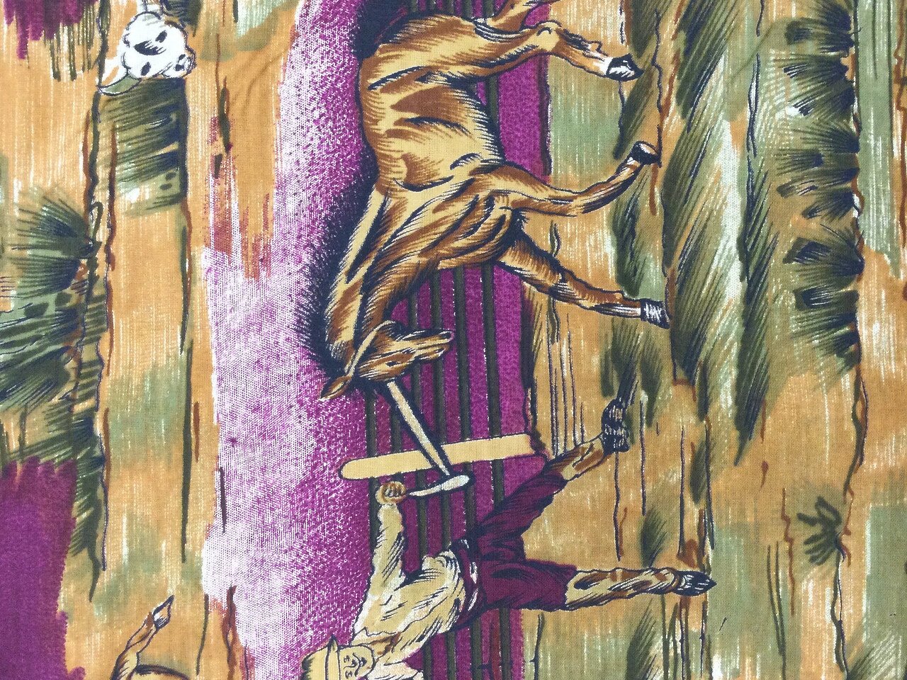 Purple Western Fabric - Fabric Warehouse