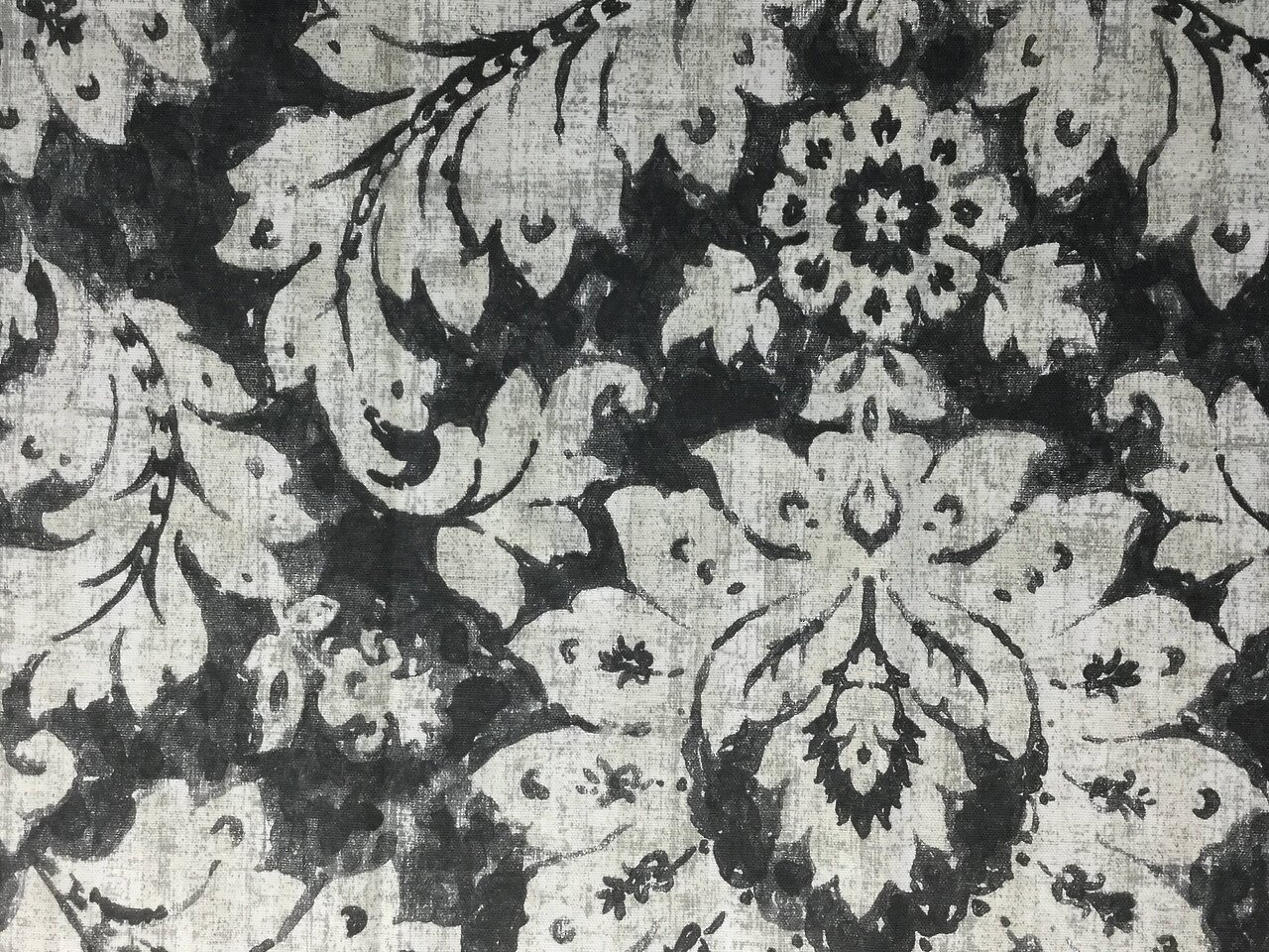Black Batik Fabric - Fabric Warehouse