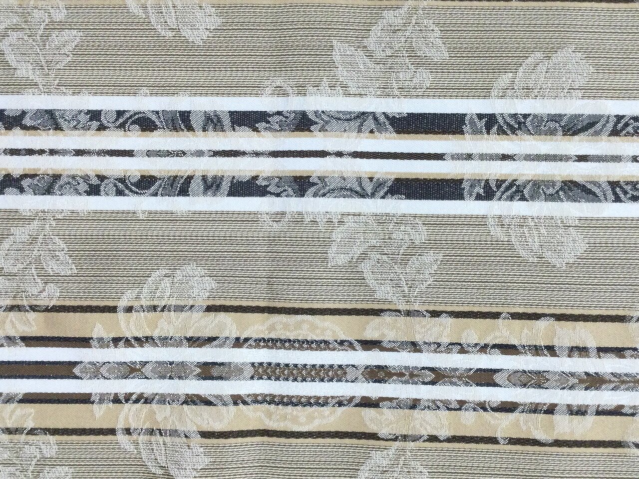 Brown Damask Fabric - Fabric Warehouse