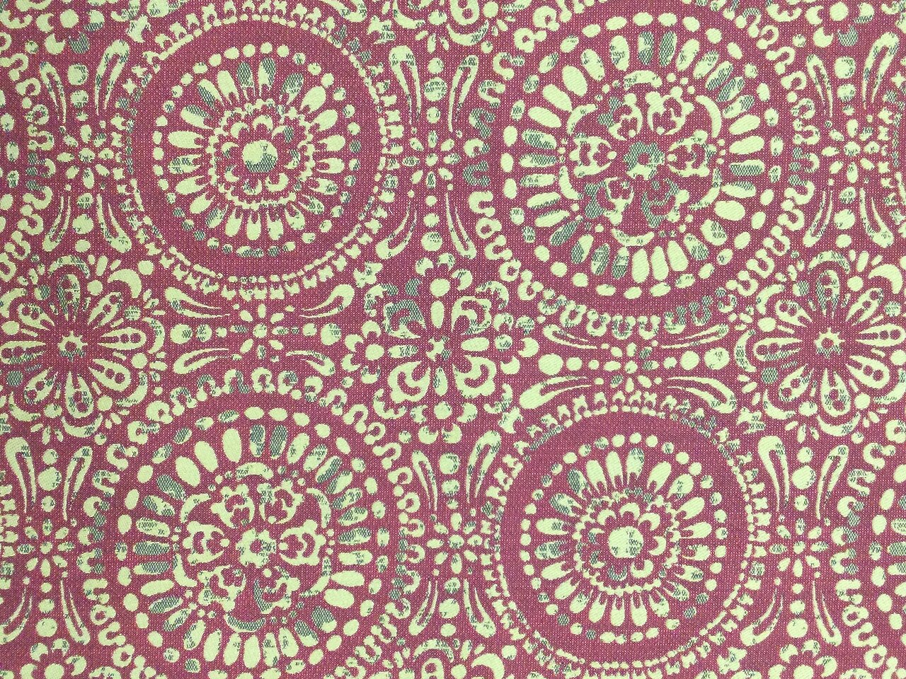 Gold Medallion Fabric - Fabric Warehouse