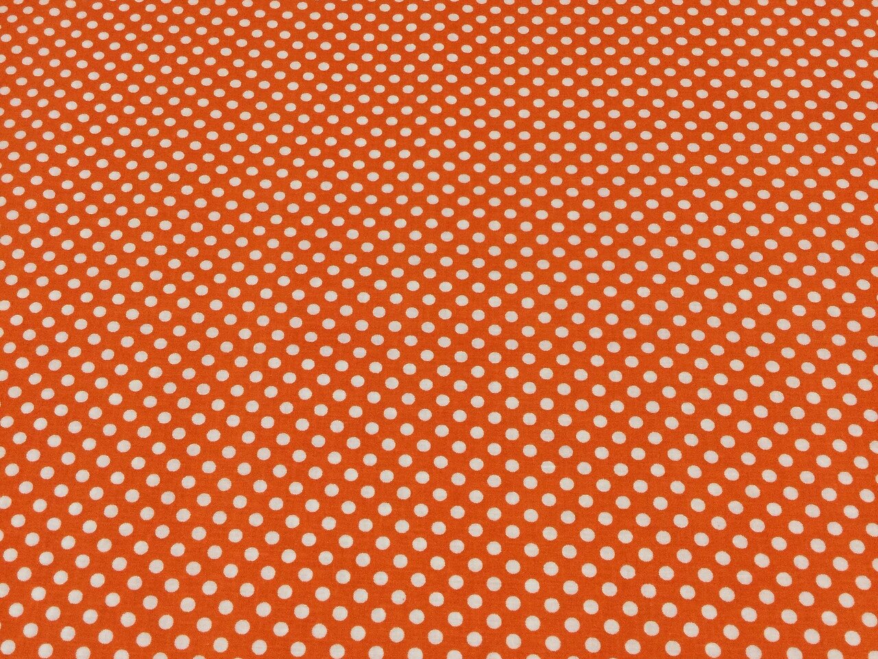 Orange Polka dot Fabric - Fabric Warehouse