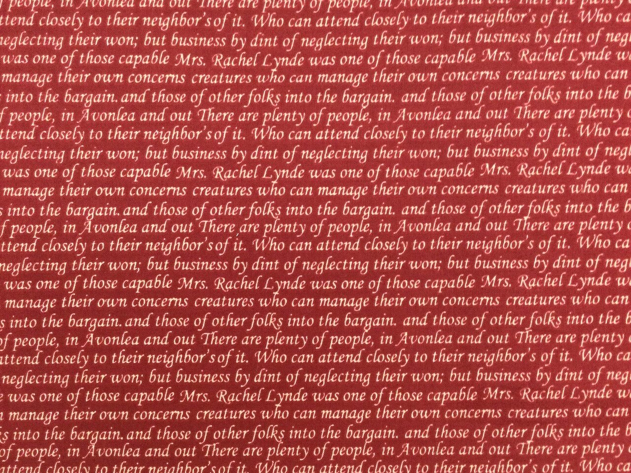 Brown Script Fabric - Fabric Warehouse