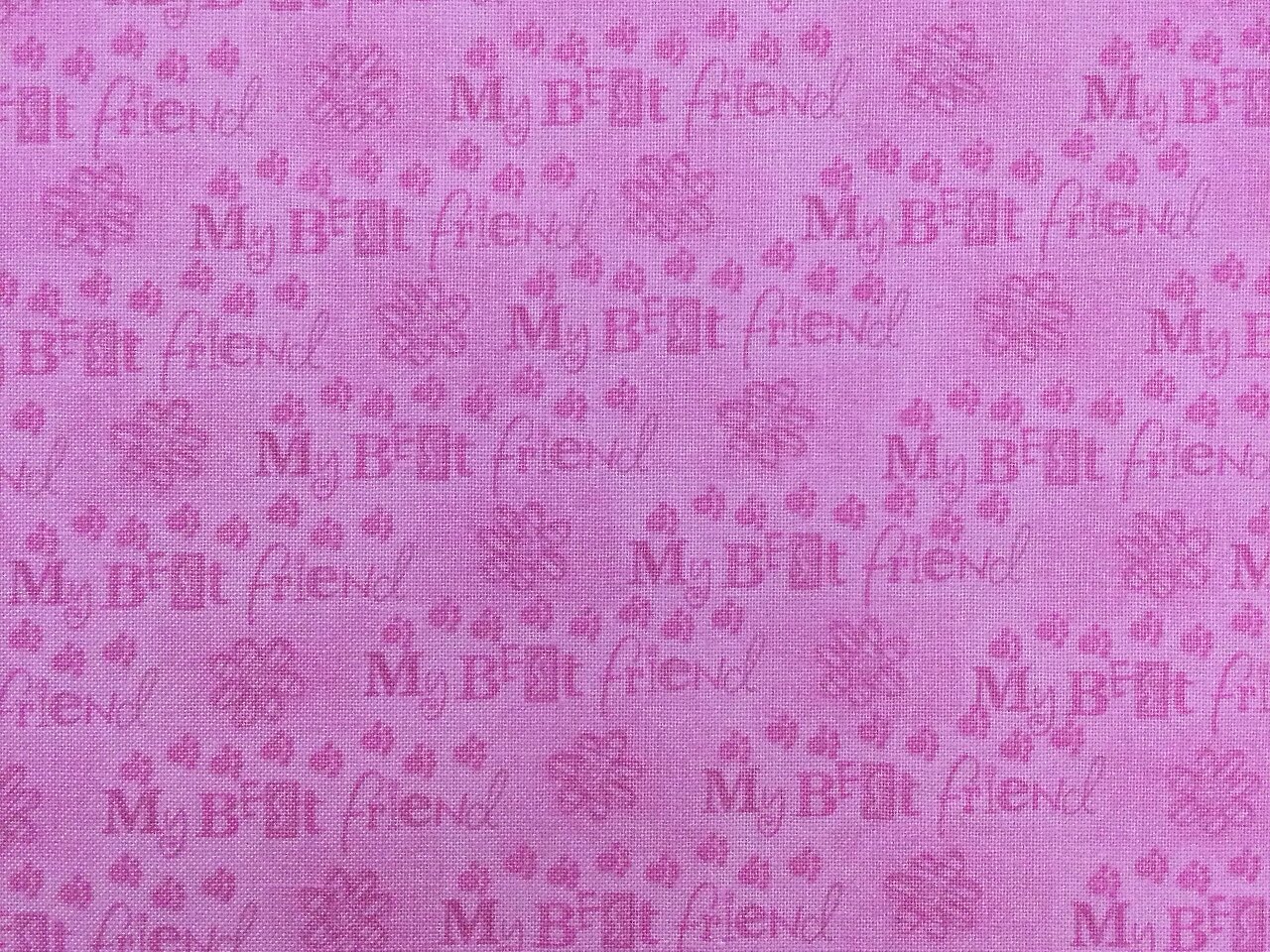 Pink Script Fabric - Fabric Warehouse