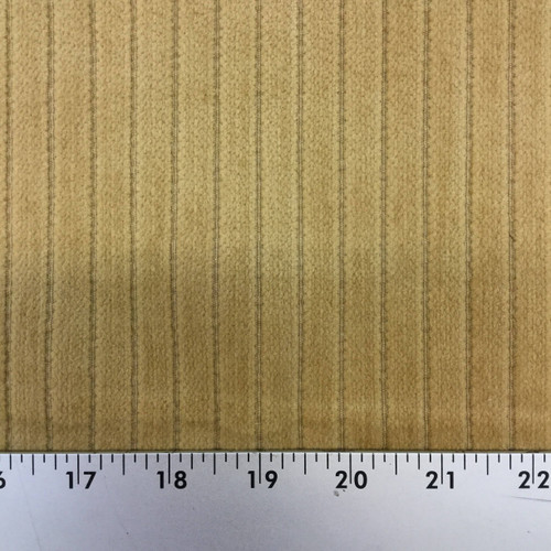 Khaki Tan Chenille with Horizontal Stripes | Upholstery Fabric | 54 ...