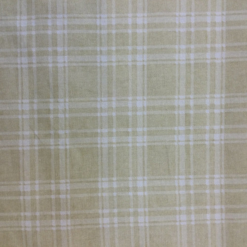 White / Off White Plaid | Home Decor Fabric | 54 Wide | By the Yard ...