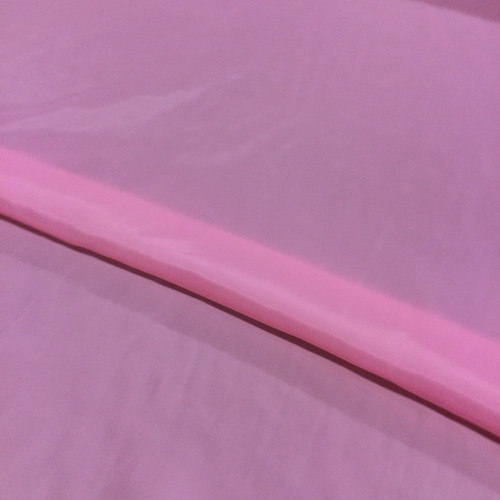 Candy Pink Polyester Lining Fabric | Apparel | Craft | Semi Sheer | By ...