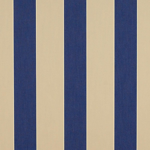 Sunbrella Mediterranean/Canvas Block Stripe 4921-0000 | 46 Inch Awning ...
