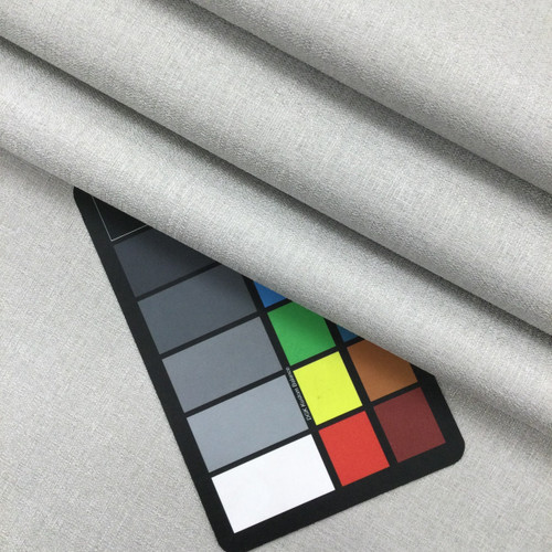 Silver Grey Woven Textured | Finished Blackout Curtain Lining | Drapery ...