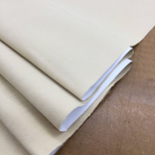 Flax Light Tan with Woven Texture | Finished Blackout Curtain Lining ...