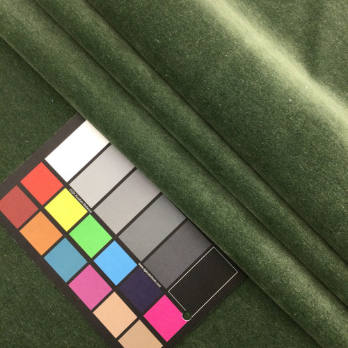 Velvet Fabric in Forest Green | Upholstery / Pillows | 57" Wide | By ...