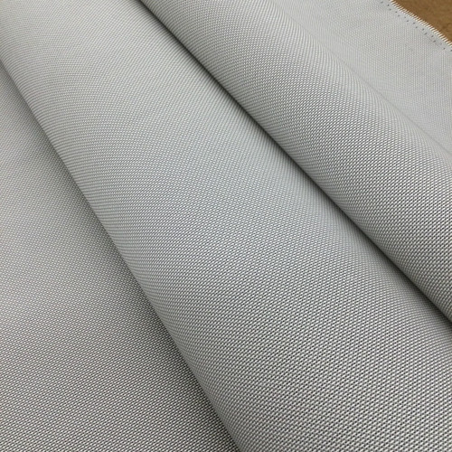 Outdoor Vinyl Mesh Fabric | Solid Silver Grey | Water Friendly | Sling ...