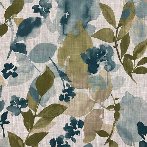 Richloom Welstone Woven Slub Lagoon | Heavyweight Woven Fabric | Home ...