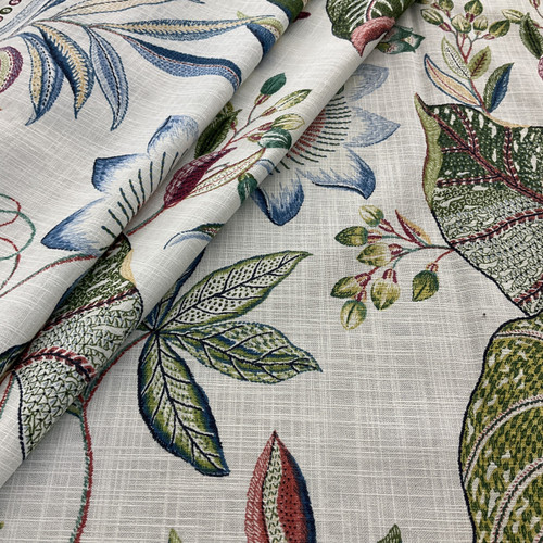 P Kaufmann Butterfly Trail Cotton Duck Orchid | Medium Weight Duck ...