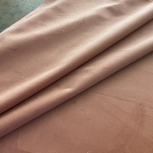 P Kaufmann Imperial Velvet Drapery Peach | Heavyweight Velvet Fabric ...