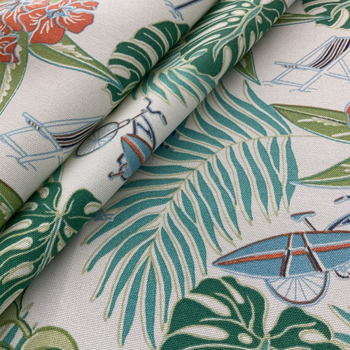 Tommy Bahama Outdoor Beach Scenes Capri | Medium Weight Outdoor Fabric ...