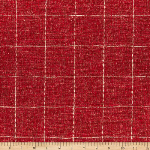 Performance+ Concord Pane Woven Poppy | Heavyweight Woven Fabric | Home ...