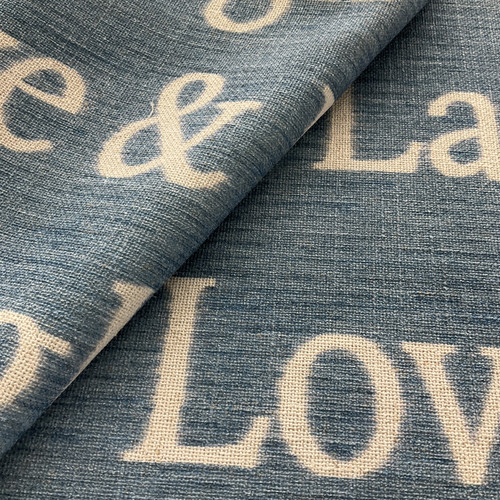 Hot Tropics Love and Laugh Donegal Woven Chambray Blue | Heavyweight ...