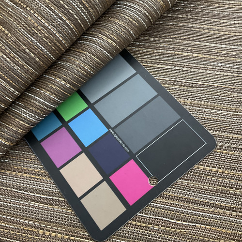 Phifertex Jacquards Vinyl Mesh Fusion Outdoor Chestnut | Very ...