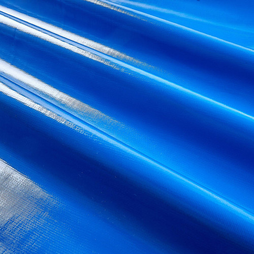Oil Cloth Solid Blue | Heavyweight Oilcloth Fabric | Home Decor Fabric ...