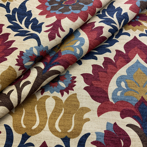 Waverly Santa Maria Gem | Medium Weight Duck Fabric | Home Decor Fabric ...