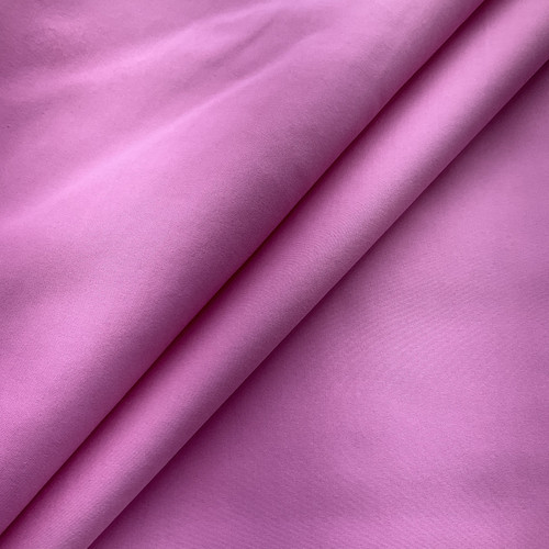 Azalea Pink Flannel Backed Nylon Fabric | Apparel | Lightweight ...