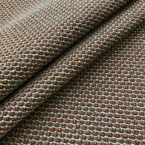 Brown / Orange Highly Textured | Upholstery Fabric | 54" Wide | By the ...