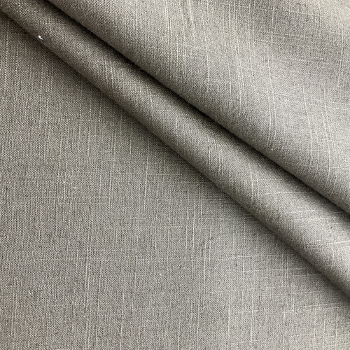 Whitney in Toffee | Linen Like Upholstery Fabric | Taupe Brown Slub ...