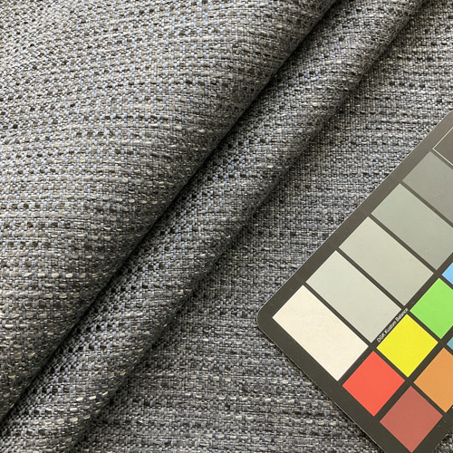 Blue and Grey Textured Weave | Upholstery Fabric | Commercial Grade ...