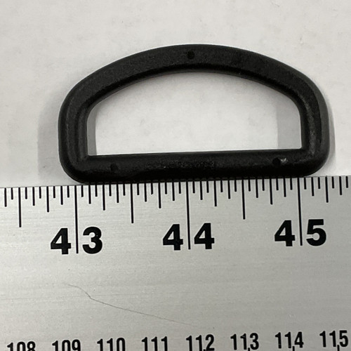 2" D-Ring | Black | Plastic Hardware | Use for Bags / Strapping ...