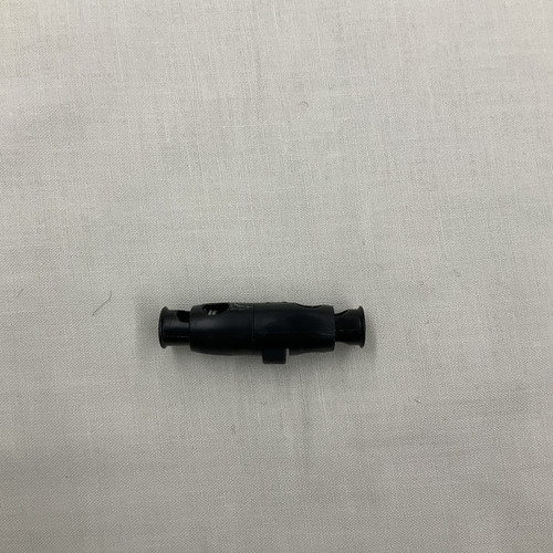 Cord Lock | 3mm Double Hole | Black - Fabric Warehouse