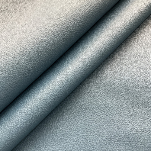 Caressa in Cerulean Blue | Faux Leather Vinyl Upholstery Fabric ...