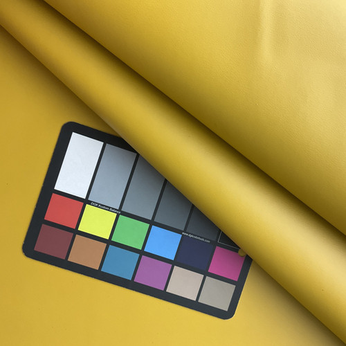 Naugahyde Spirit in Goldenrod Yellow | Faux Leather Upholstery Vinyl ...