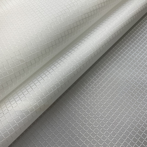 White Mini Diamond Ripstop | 400 x 300 Denier Nylon Poly | Waterproof ...